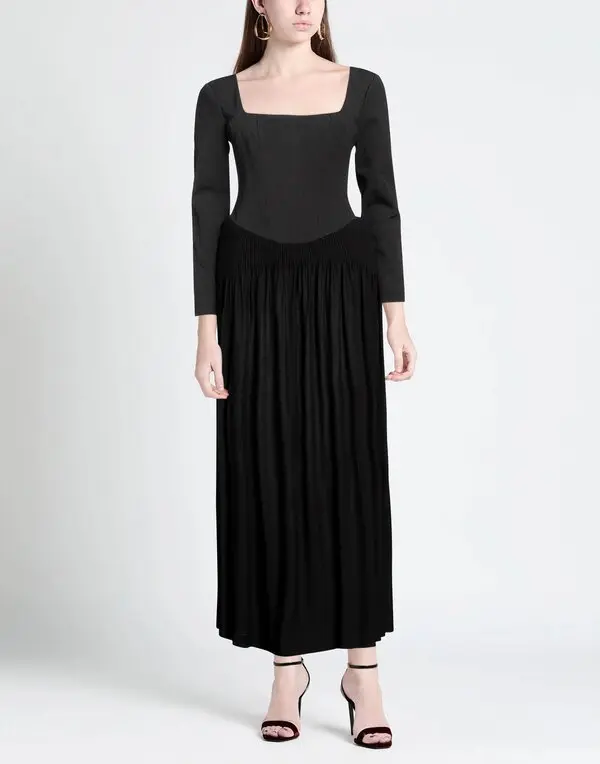 Tory Burch Solid Color Flare Dress