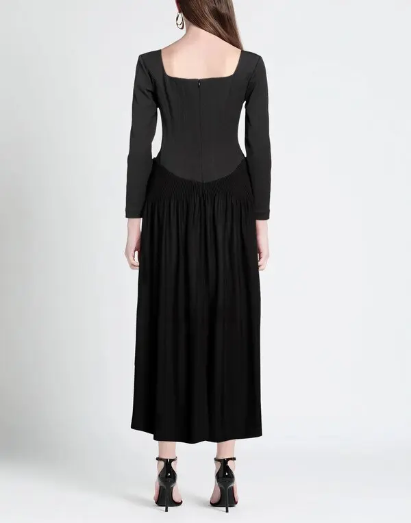 Tory Burch Solid Color Flare Dress