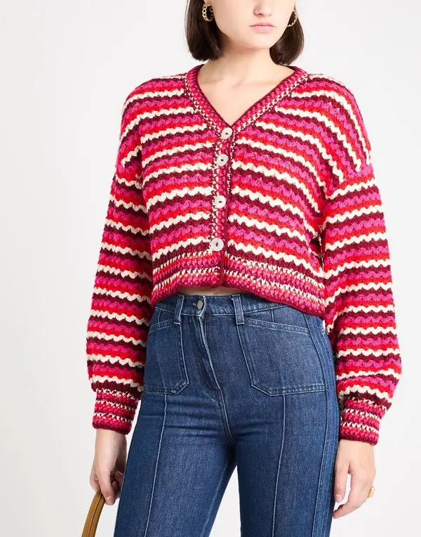 Farm Rio Crochet Knit Cardigan