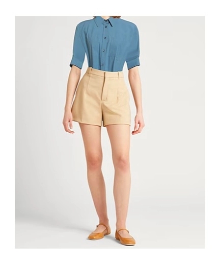 Brunello Cucinelli Poplin Shirt With Appliqués