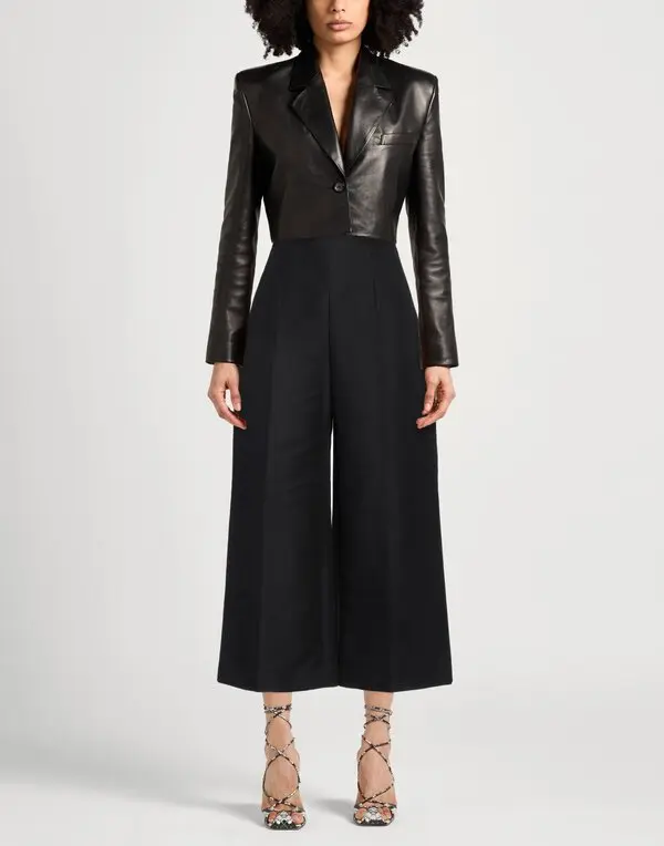 Marni Solid Color Casual Wide-leg Pants