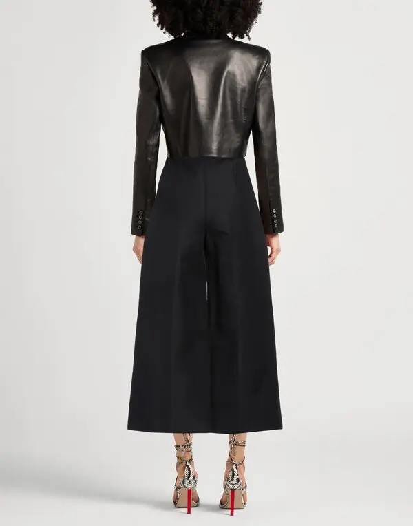 Marni Solid Color Casual Wide-leg Pants