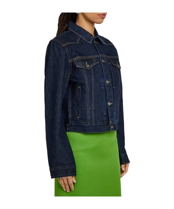 Khaite Denim Trucker Jacket