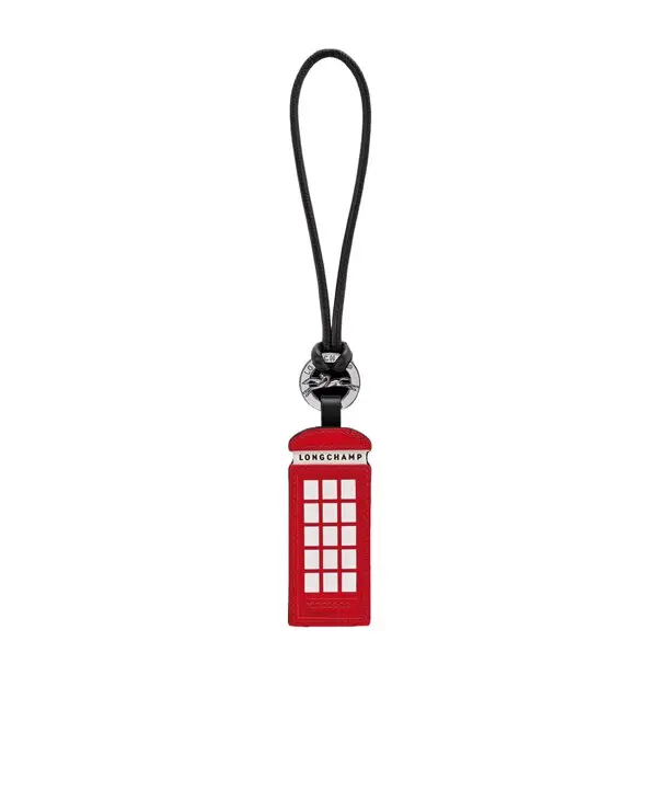 Longchamp Telephone Booth Keychain