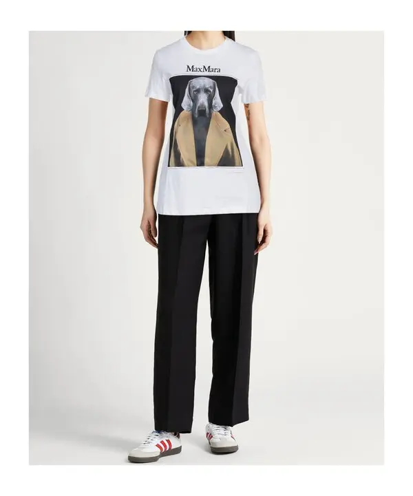 Max Mara Logo Crew Neck T-shirt