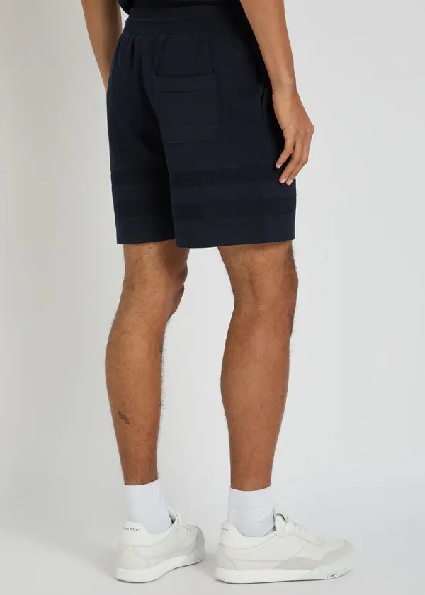 Givenchy Textured Knit Cotton-blend Shorts