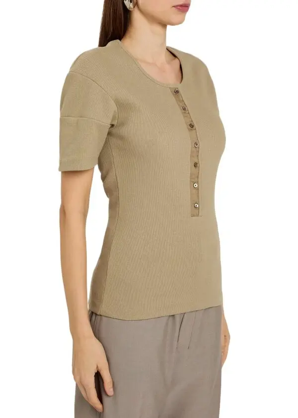LEMAIRE Henry Mid-sleeve Top