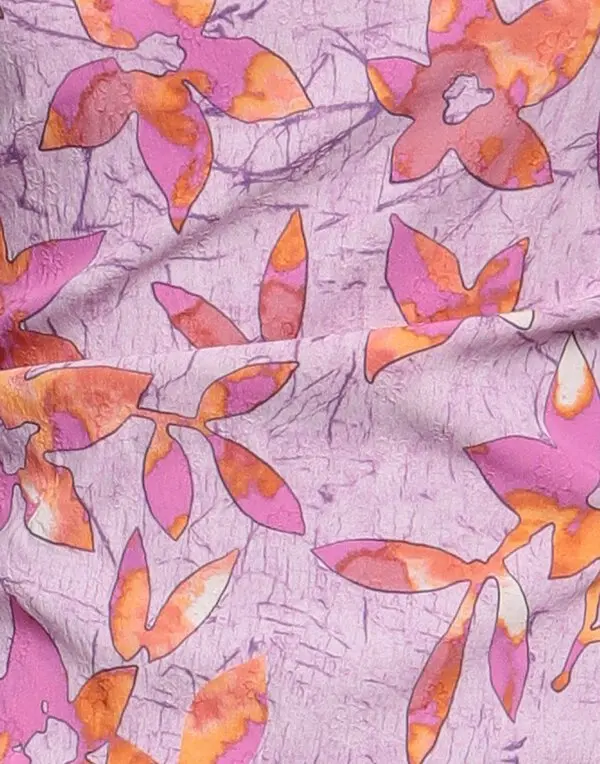 Isabel Marant Étoile Floral Print V-neck Crepe Top - Purple