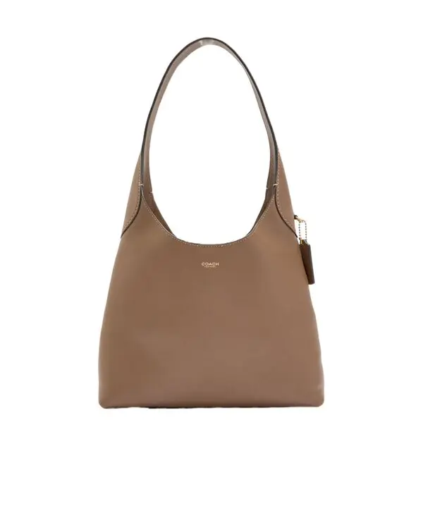 COACH Brooklyn 28 Leather Shoulder Bag - Brown