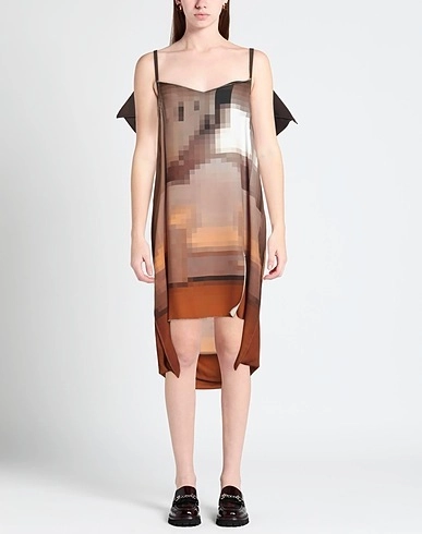 MAISON MARGIELA Sleeveless Multi-color Dress