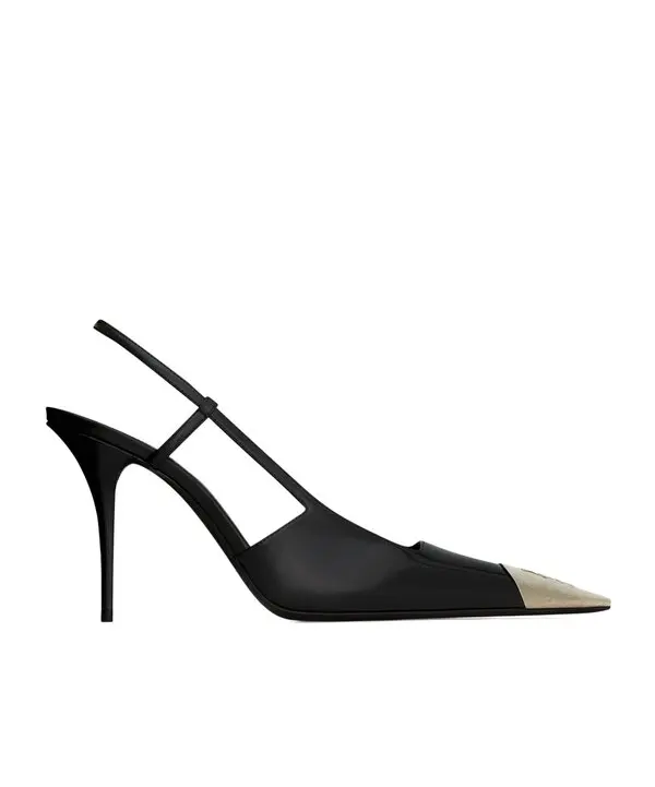 Saint Laurent Jeanne Slingback Pumps