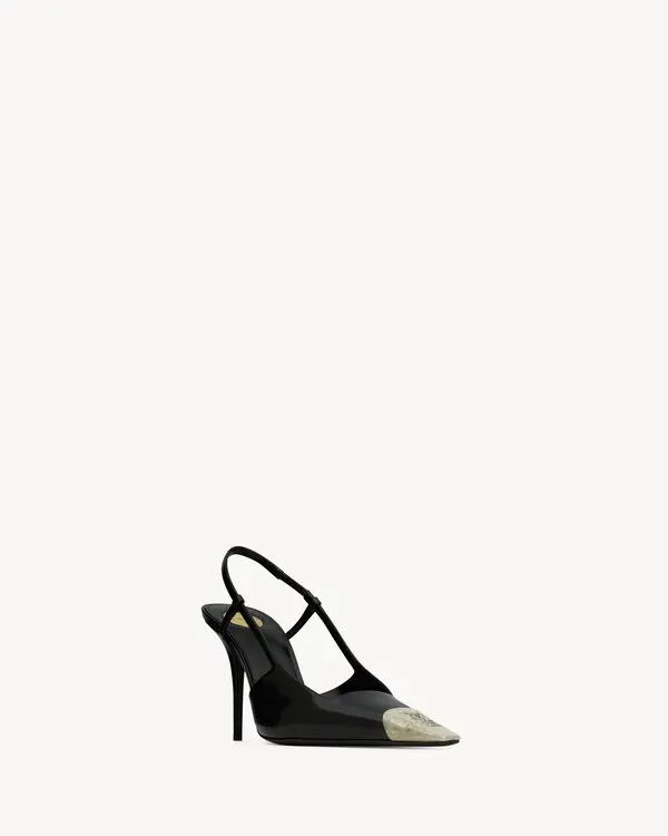 Saint Laurent Jeanne Slingback Pumps