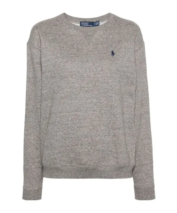 Polo Ralph Lauren Fleece Crewneck Sweatshirt - Gray