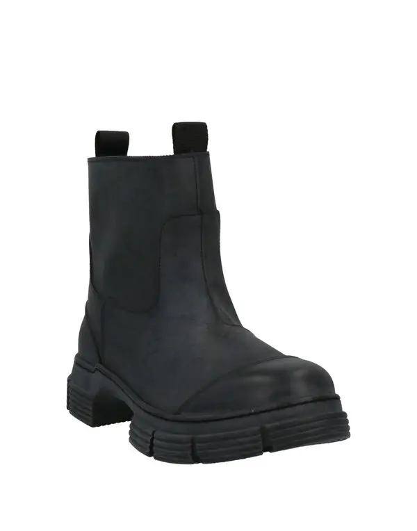 GANNI Solid Color Rubber Rain Boots