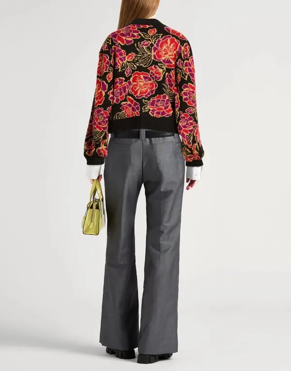 Farm Rio Floral-print Cardigan
