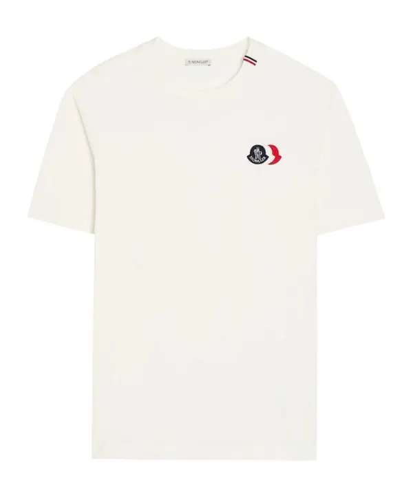 Moncler Cotton Crew Neck T-shirt