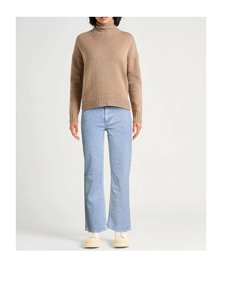 Tory Burch High Waisted Straight Leg Jeans