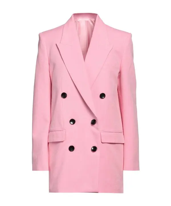 Isabel Marant Étoile Solid Color Long Sleeve Blazer - Pink