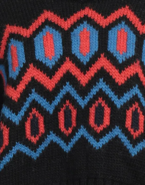 GANNI Multicolor Wool Knit Sweater