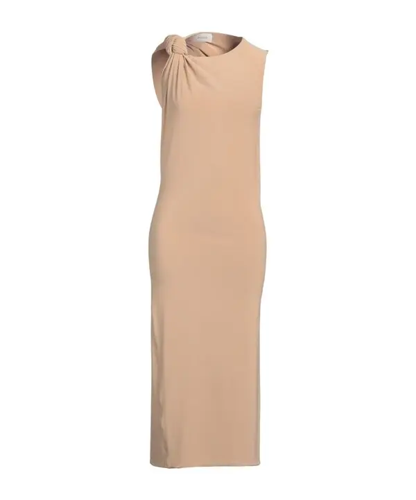 Sportmax Sleeveless Gathered Sheath Dress