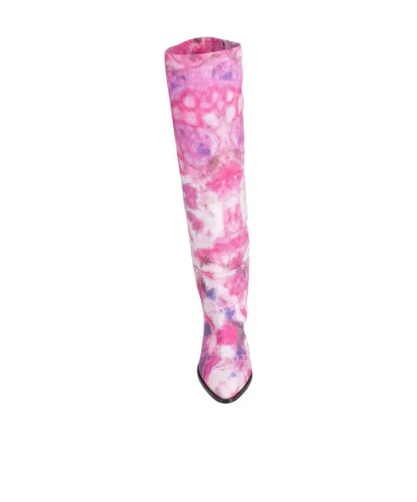 Isabel Marant Étoile Tie-dye Boots - Pink