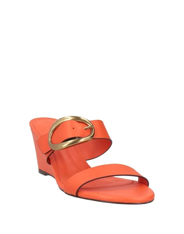 Farm Rio Minimalist Solid Color Leather Sandals