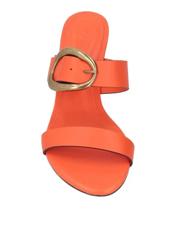 Farm Rio Minimalist Solid Color Leather Sandals