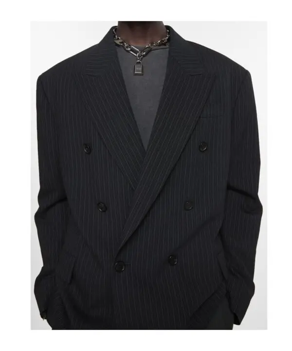 Acne Studios Pinstriped Blazer