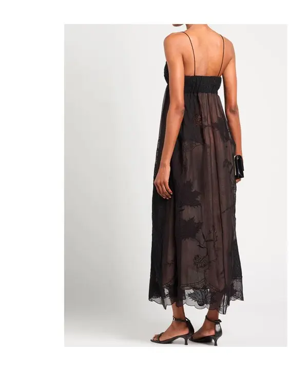 Farm Rio Strappy Floral Maxi Dress