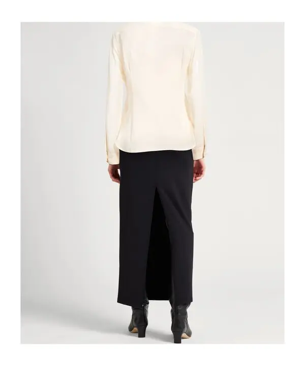 Max Mara Embroidered Logo Shirt