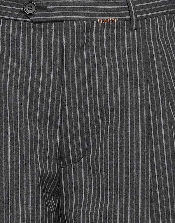 Marni Striped Loose Straight-leg Pants