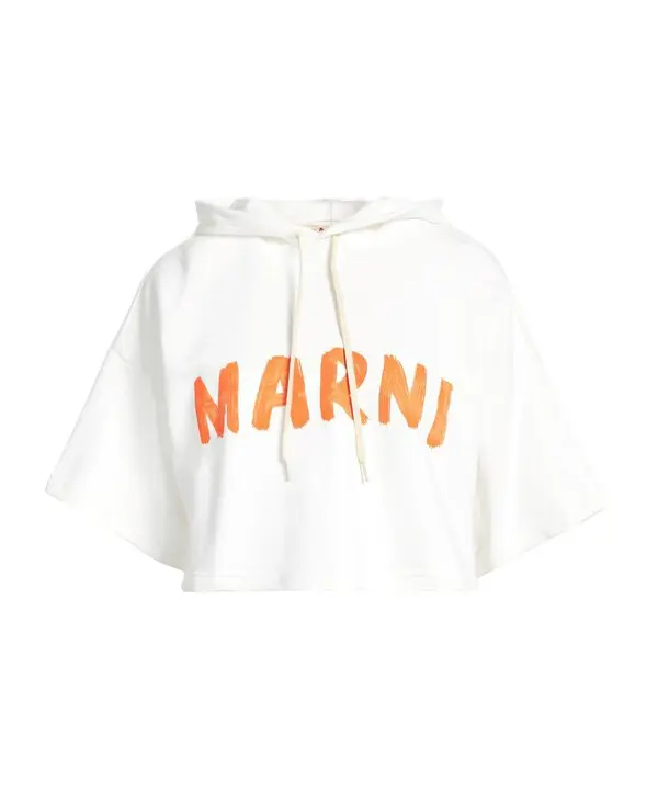 Marni Logo Print Hooded Track Jacket