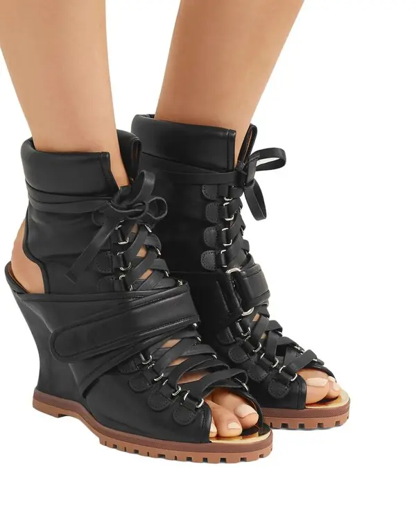 Chloé Open-toe Ankle Boots