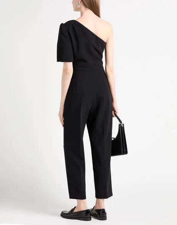Max Mara One-shoulder Jumpsuit With Deep V Neckline