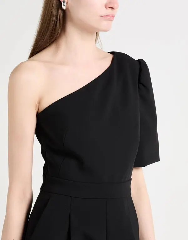 Max Mara One-shoulder Jumpsuit With Deep V Neckline