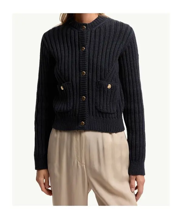 Moncler Cotton Padded Cardigan
