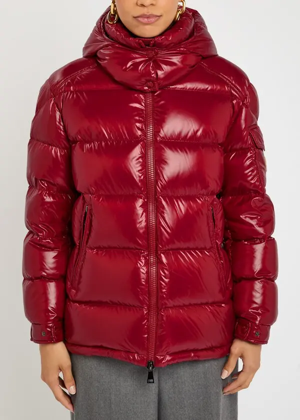Moncler Maire Quilted Hooded Shell Jacket