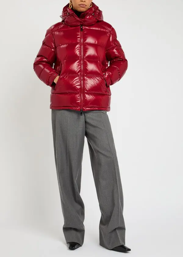 Moncler Maire Quilted Hooded Shell Jacket