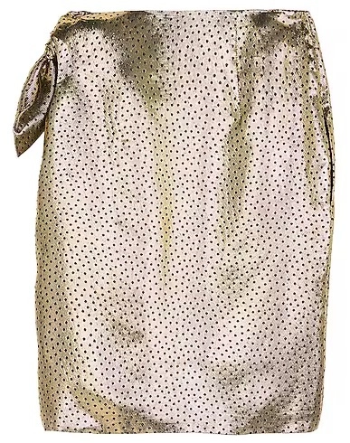 Saint Laurent Polka Dot Midi Skirt