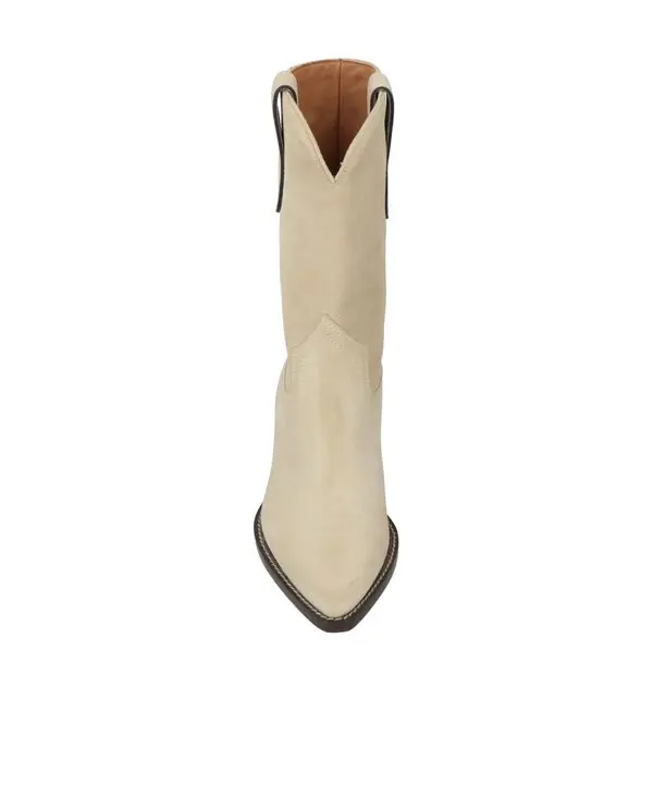 Isabel Marant Étoile Suede Cowboy Ankle Boots