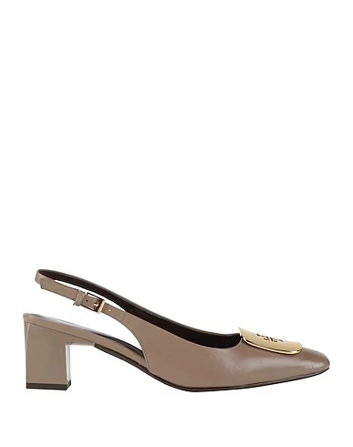 Tory Burch Square-toe Leather High Heels