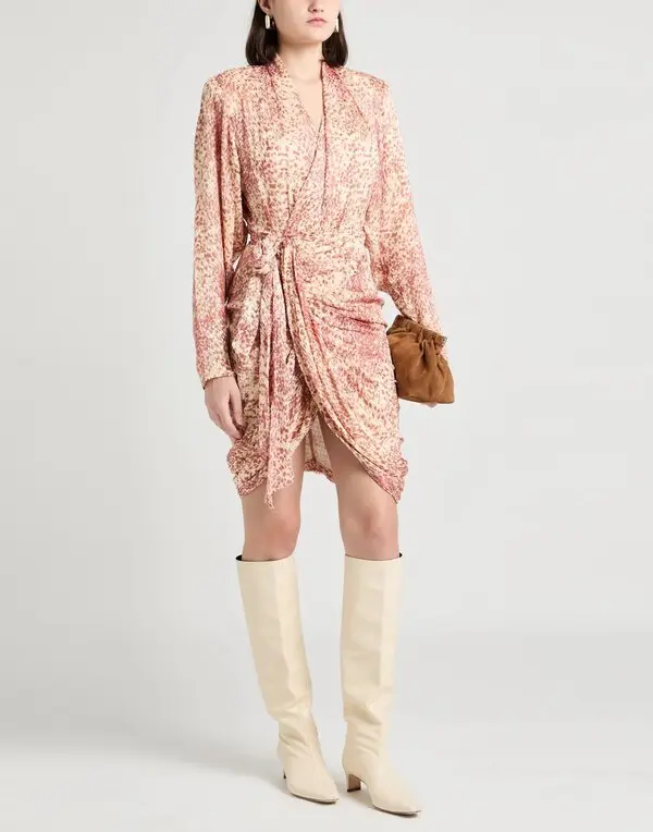 Isabel Marant Étoile Printed Draped Wrap Dress