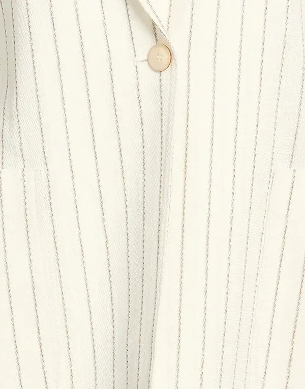 Max Mara Single-breasted Striped Blazer