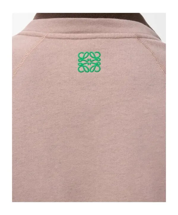 Loewe Anagram Print Short Sleeve Sweater