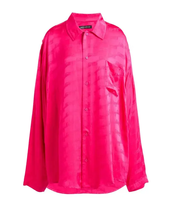 Balenciaga Long Length Long-sleeve Shirt - Pink