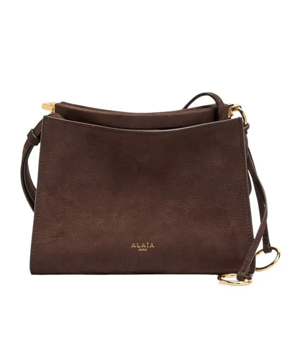 Alaïa Nubuck Small Shoulder Bag