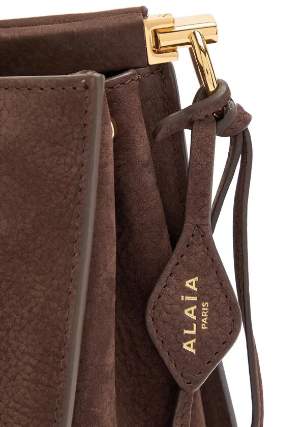 Alaïa Nubuck Small Shoulder Bag