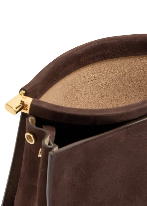 Alaïa Nubuck Small Shoulder Bag