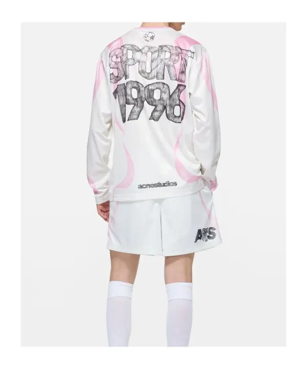 Acne Studios Graphic Print Drawstring Shorts