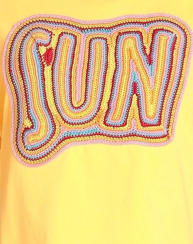 Sportmax Embroidered T-shirt - Yellow